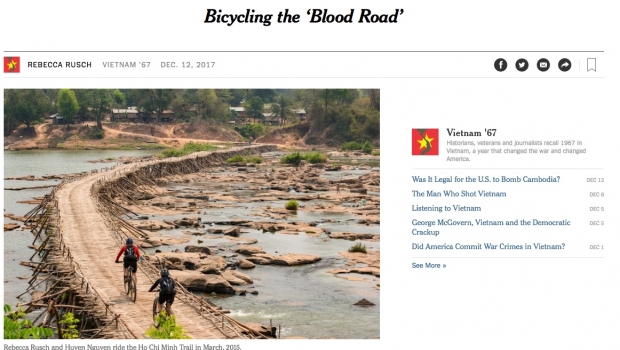 Bicycling the ‘Blood Road’ lands in The New York Times | Teton Gravity ...